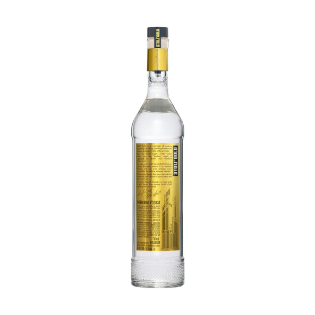 Stoli Gold Premium Vodka - Bebidas RD